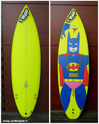 swop surfboards: BATMAN FOR EVER