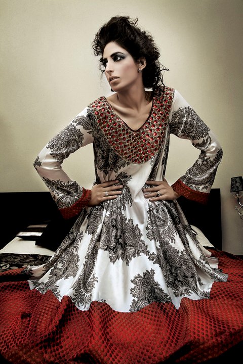 Fashion Magazine Models: Latest Designs by Saim Ali