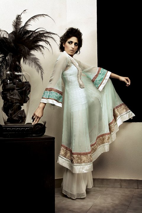 Fashion Magazine Models: Latest Designs by Saim Ali