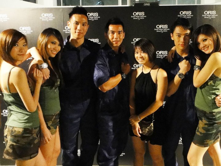 Gillian's Official Site!!: ORIS Watch launch, gov ware 2010 and F1, yu ...