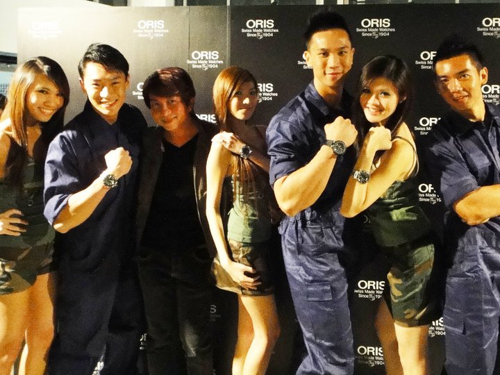 Gillian's Official Site!!: ORIS Watch launch, gov ware 2010 and F1, yu ...