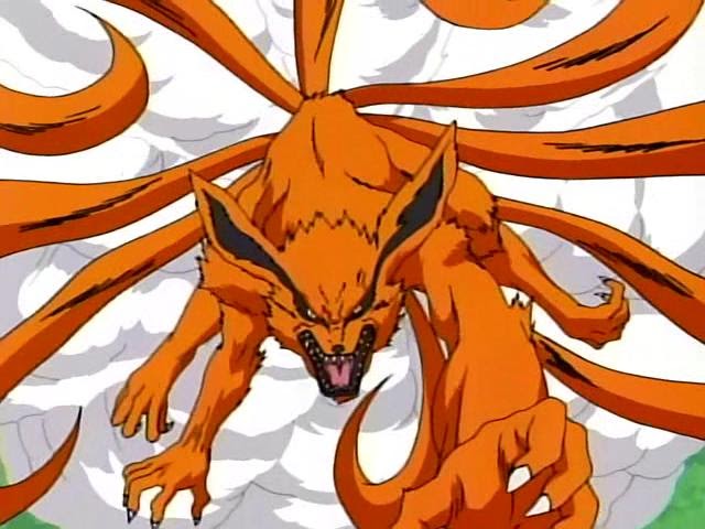 Naruto Chronics Bijuus Raposa De Nove Caudas