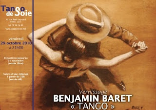T? Sibelle: Benjamin Baret expose à nouveau à Tango de soie à partir du ...