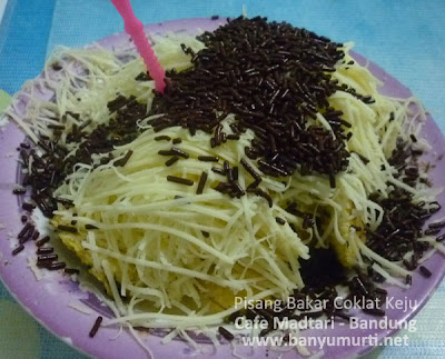 Kuliner 125 - Pisang Bakar Cafe MADTARI, Bandung