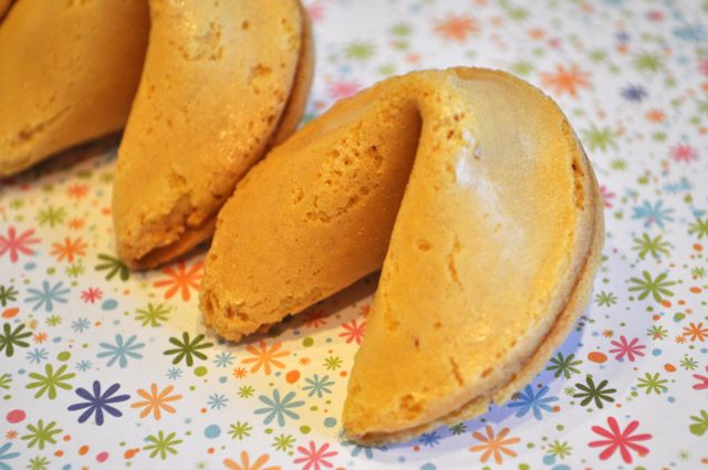 Two Sugar Babies: {DIY Activities} Colored Chocolate Dipped Fortune Cookies