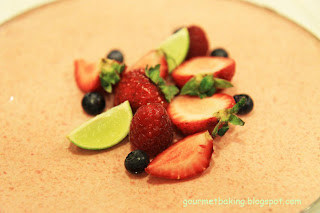 Gourmet Baking: Guava and White Chocolate Mousse Cake