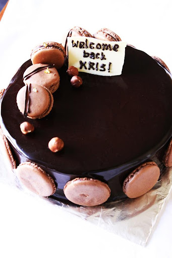 Gourmet Baking: A Welcoming-Back Cake: Chocolate and Hazelnut Mousse Cake