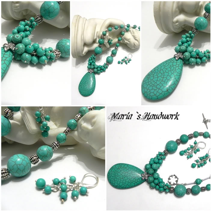 Maria’s HandWork: Din turcuaz