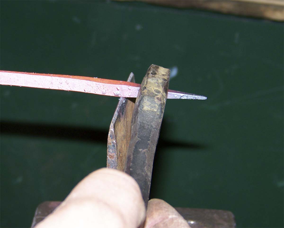 Iron Oak Farm: Firey Friday, How I Forge a Nail