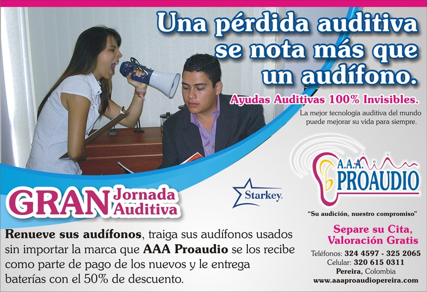 A.A.A. PROAUDIO: JORNADA AUDITIVA EL 27 Y 28 DE AGOSTO DE 2010 ...