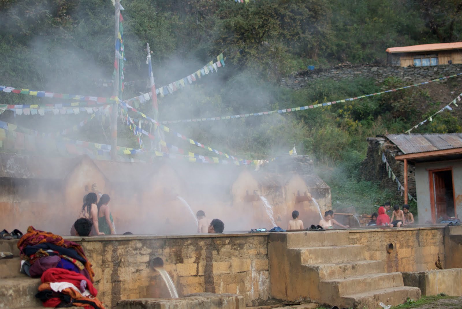 Nepal Ho!: Tatopani hot springs