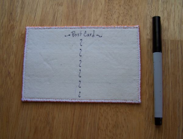 Quilted Delights: Fabric Postcard Tutorial