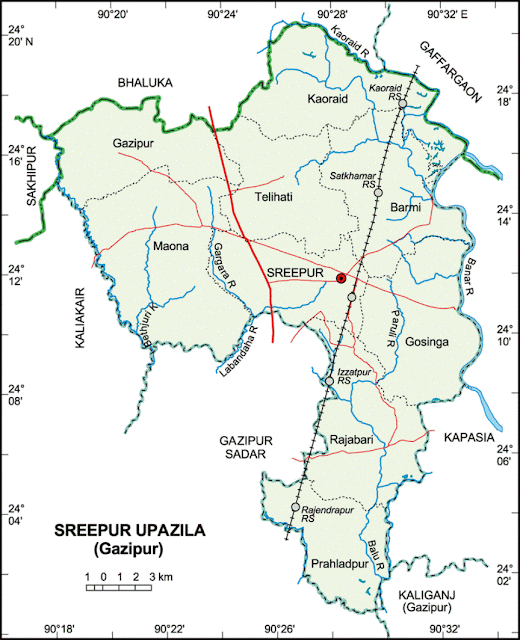 Maps of Bangladesh: 2010