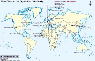 The Geography of the Olympics: Olympic Venues