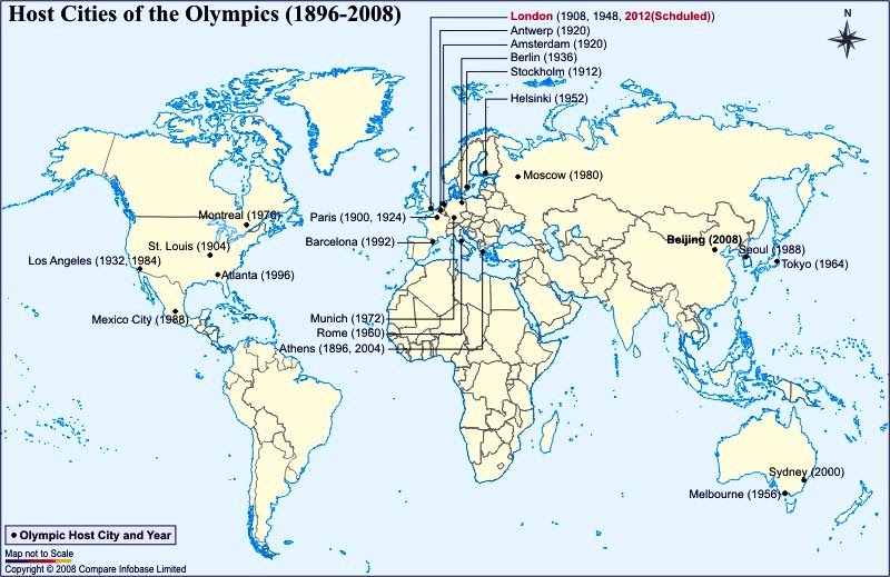 The Geography of the Olympics: Olympic Venues