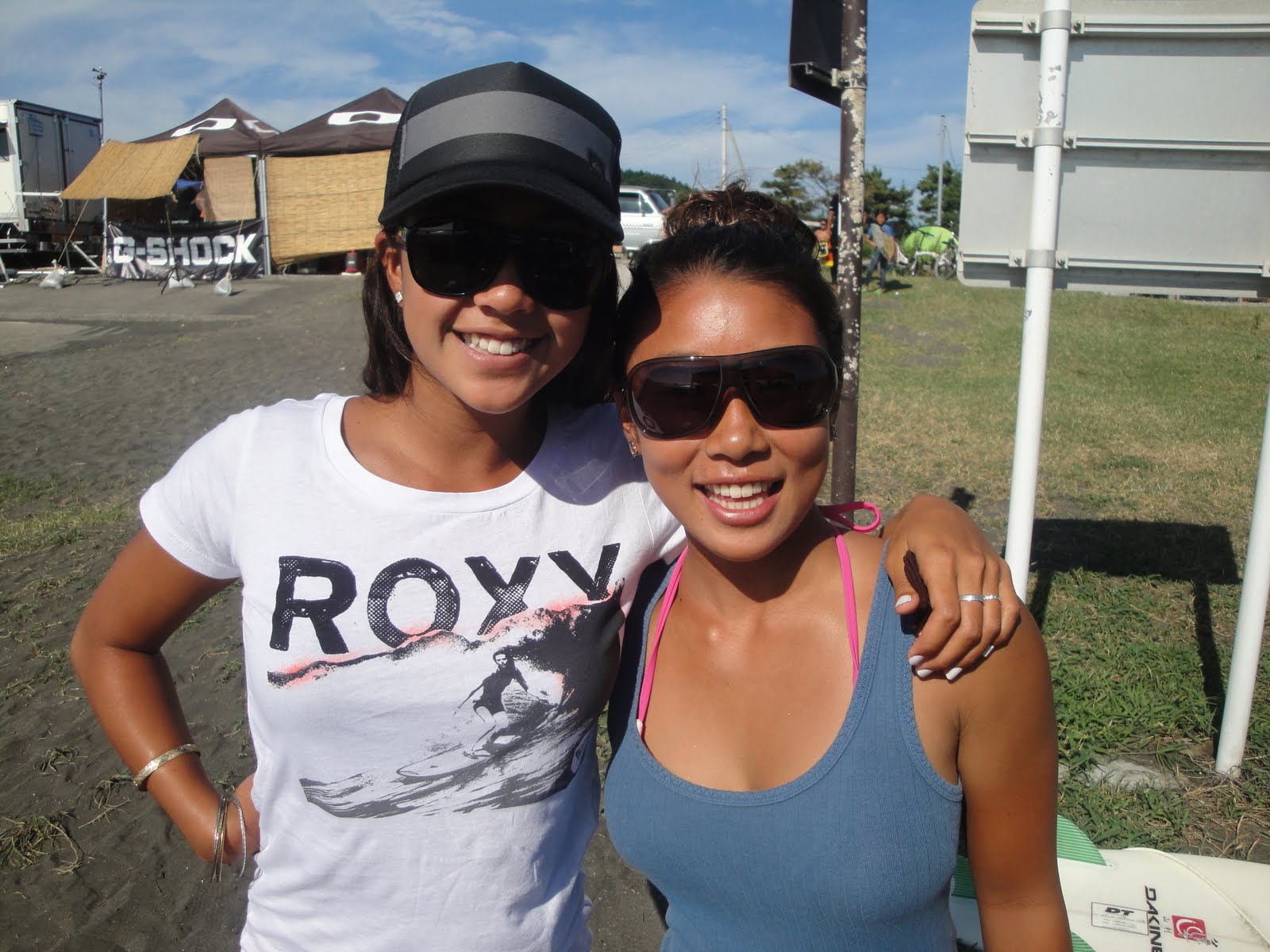 FAITH SURF SCHOOL. Tony Moniz and the Moniz Family!: Kelia and Nao....