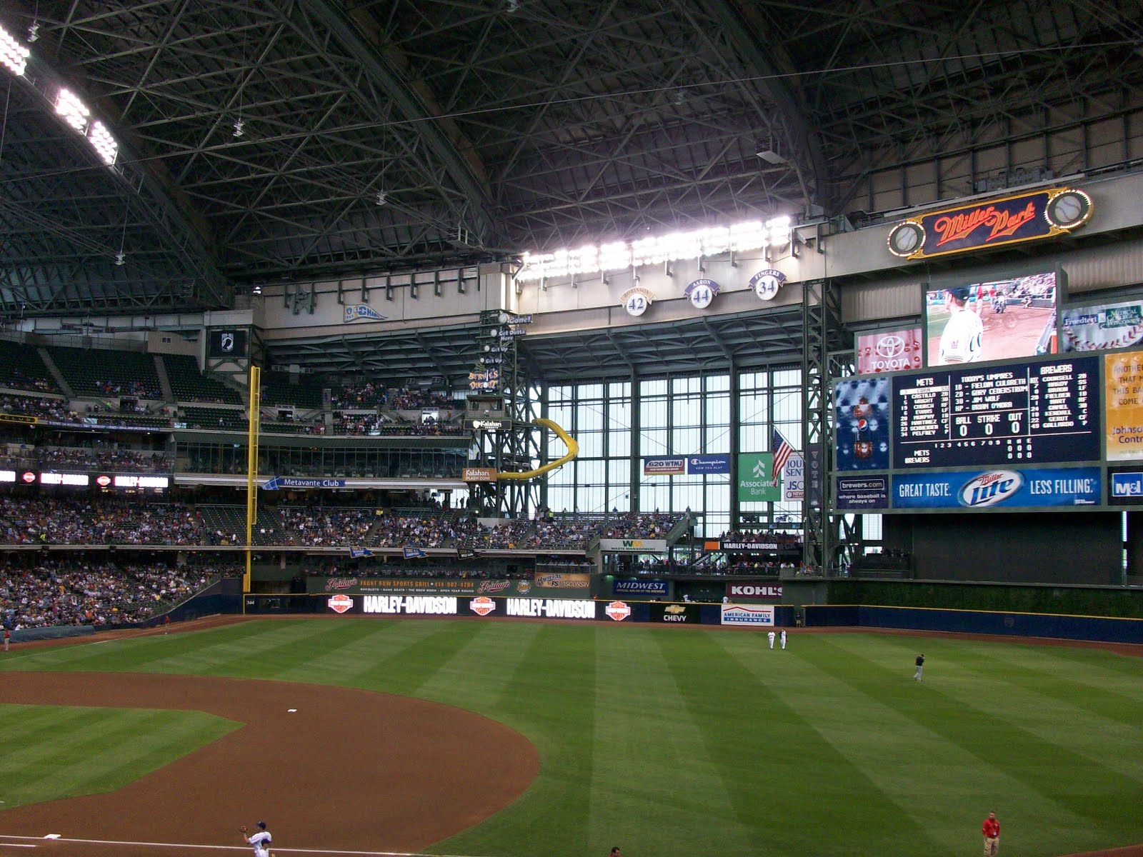 Stadia Arcadia: Stadium Report Cards: Miller Park