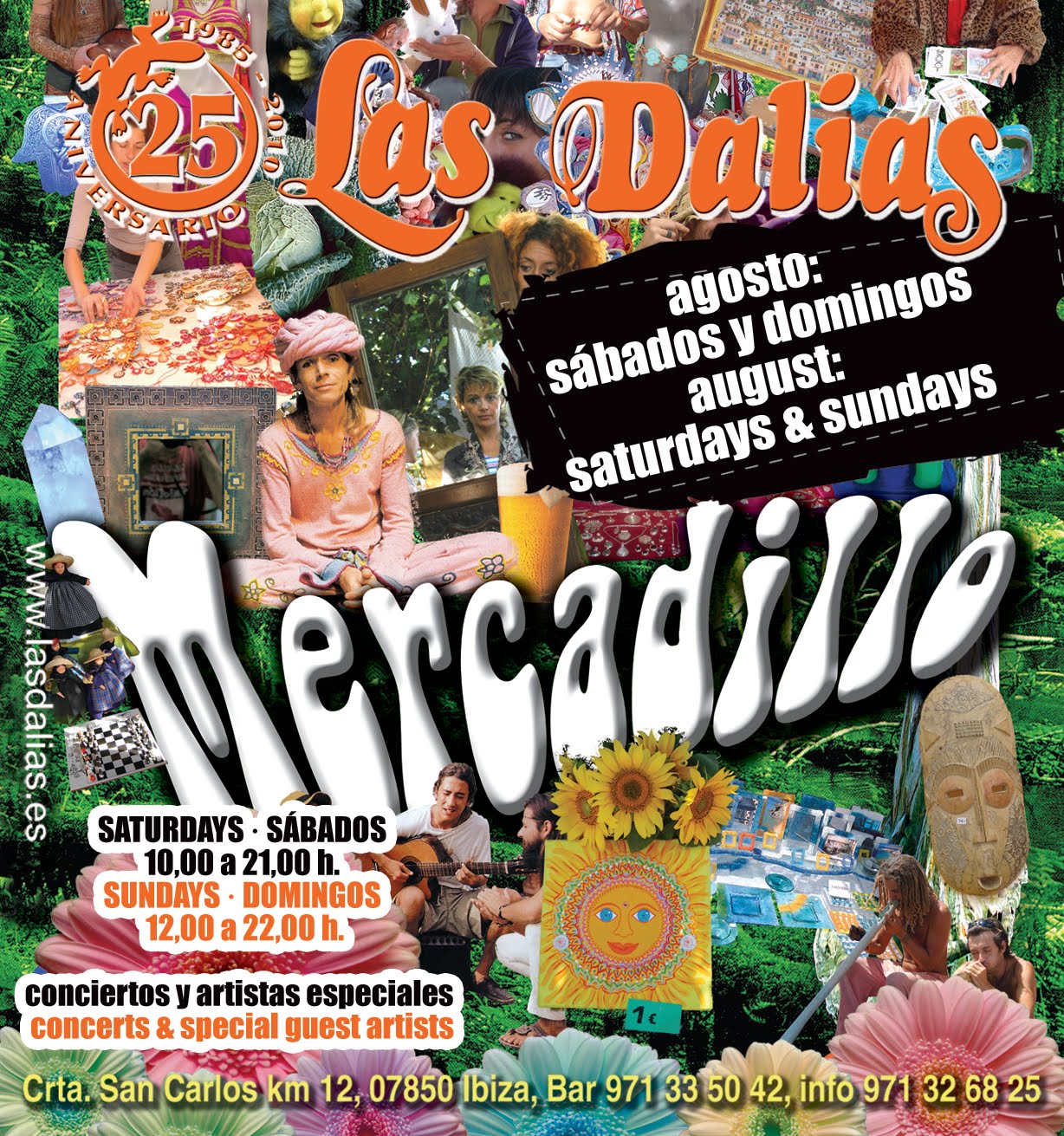 Ibiza Sonica Blog: 25 aniversario de LAS DALIAS.