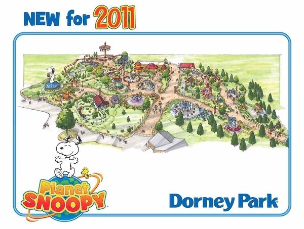 ParquePlaza.net: Nuevo en 2011: Planet Snoopy en Dorney Park ...