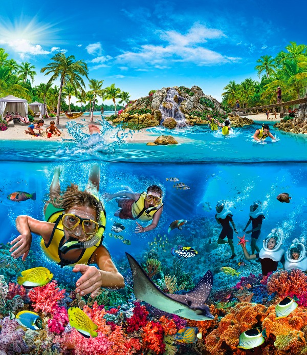 ParquePlaza.net: The Grand Reef avanza a toda velocidad en Discovery Cove