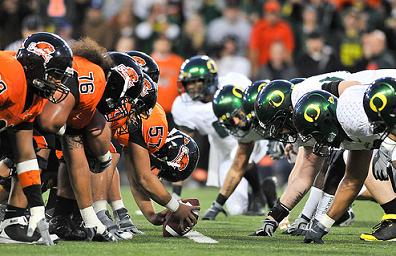 Pac 10 Football: Oregon vs Oregon State