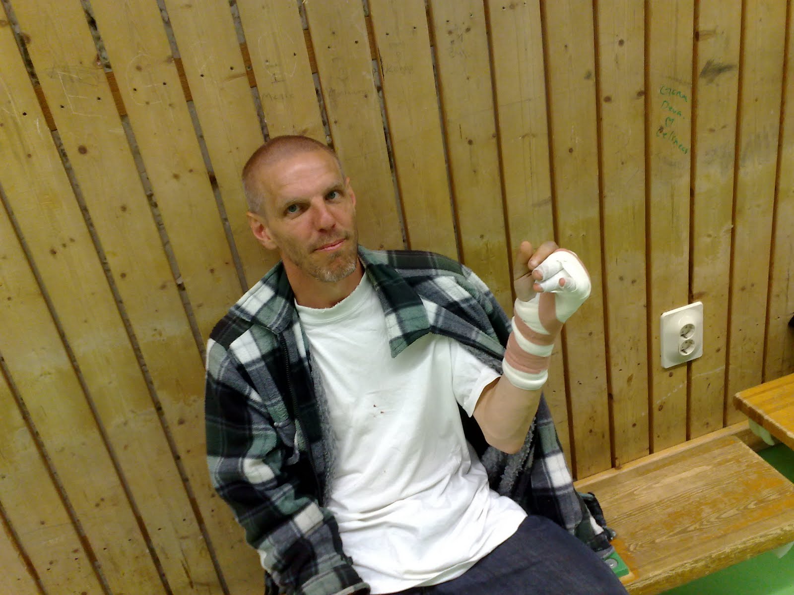 Anders Johansson: Karate injuries