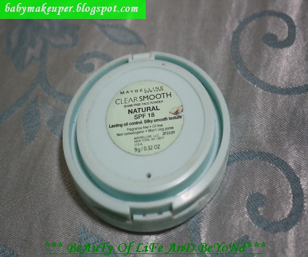 ***BeAuTy Of LiFe AnD BeYoNd***: mAyBeLLiNe cLeAr SmOoTh FaCe PoWdEr***