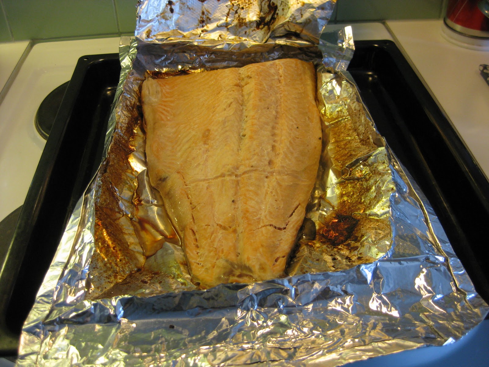 Kokkiloki: Lohifilee savustuspussissa uunissa