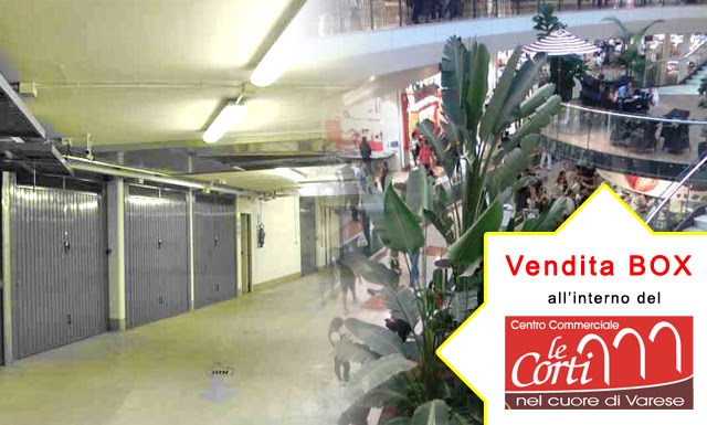 ERIF Real Estate: Vendita BOX singoli, doppi e tripli a Varese (centro)