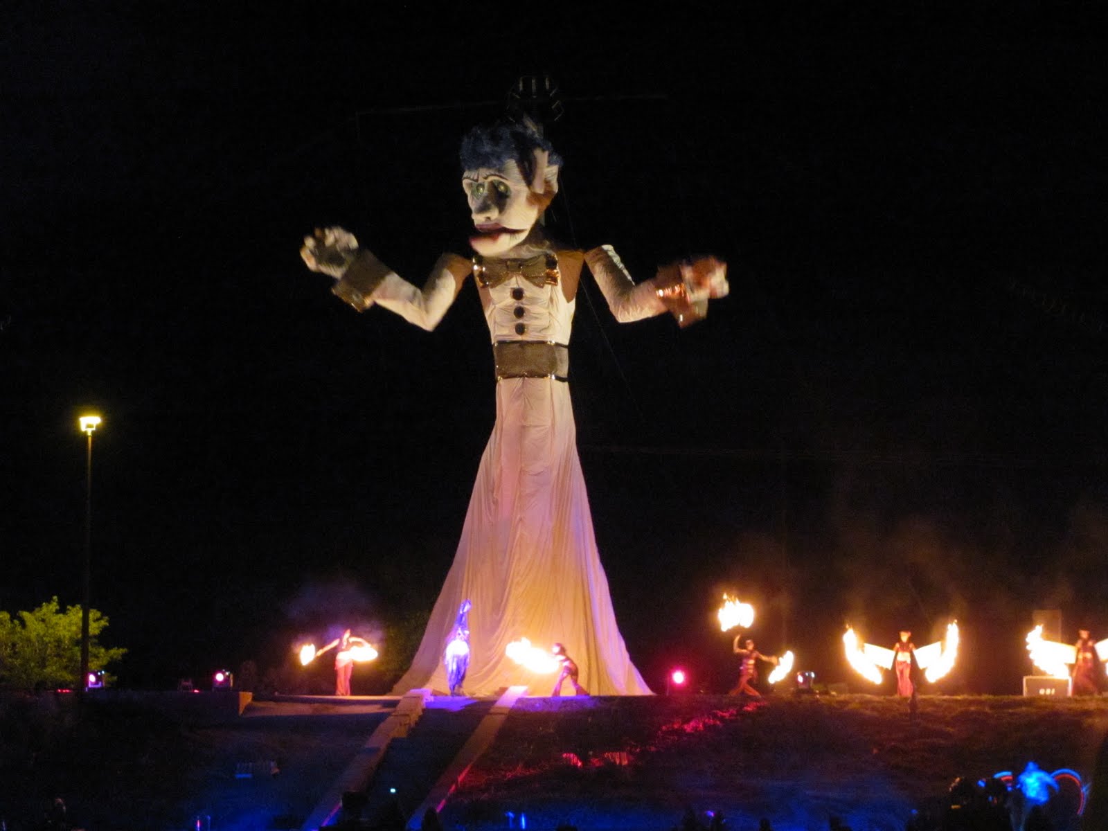 Mary and Keith's Excellent Adventure!: Zozobra, The Original "Burning Man"