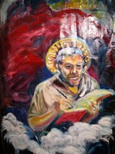 Sigrid Wonsil, Painter and Printmaker: St. John Writing Revelations