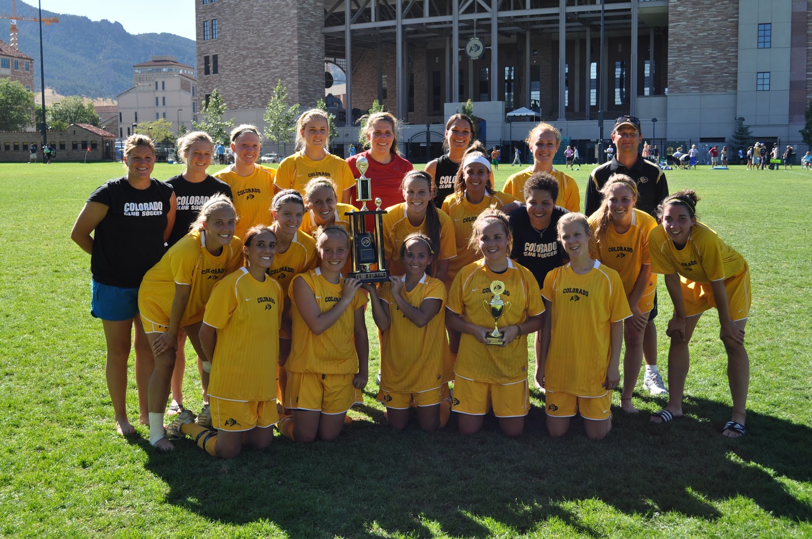Colorado Buffaloes Collegiate Sport Clubs: Women's Soccer Tops Colorado ...