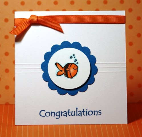 Crafty Kim's Creations: Swimming Congratulations