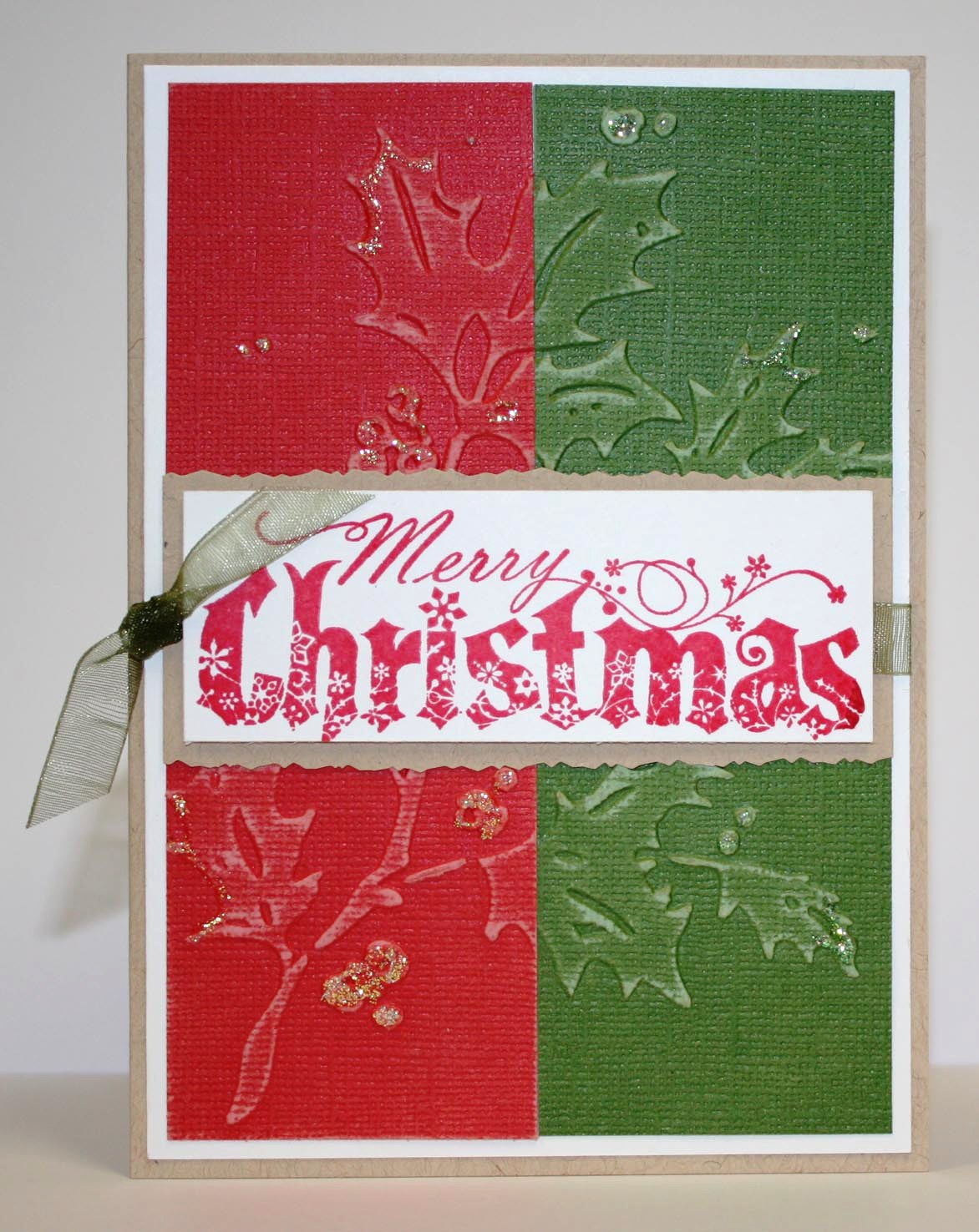 Crafty Kim's Creations: Christmas Cuttlebug / Big Shot Cards