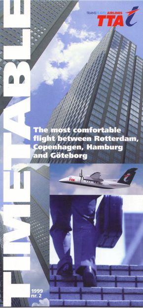 Airline memorabilia: TTA (Trans Travel Airlines) (2000)