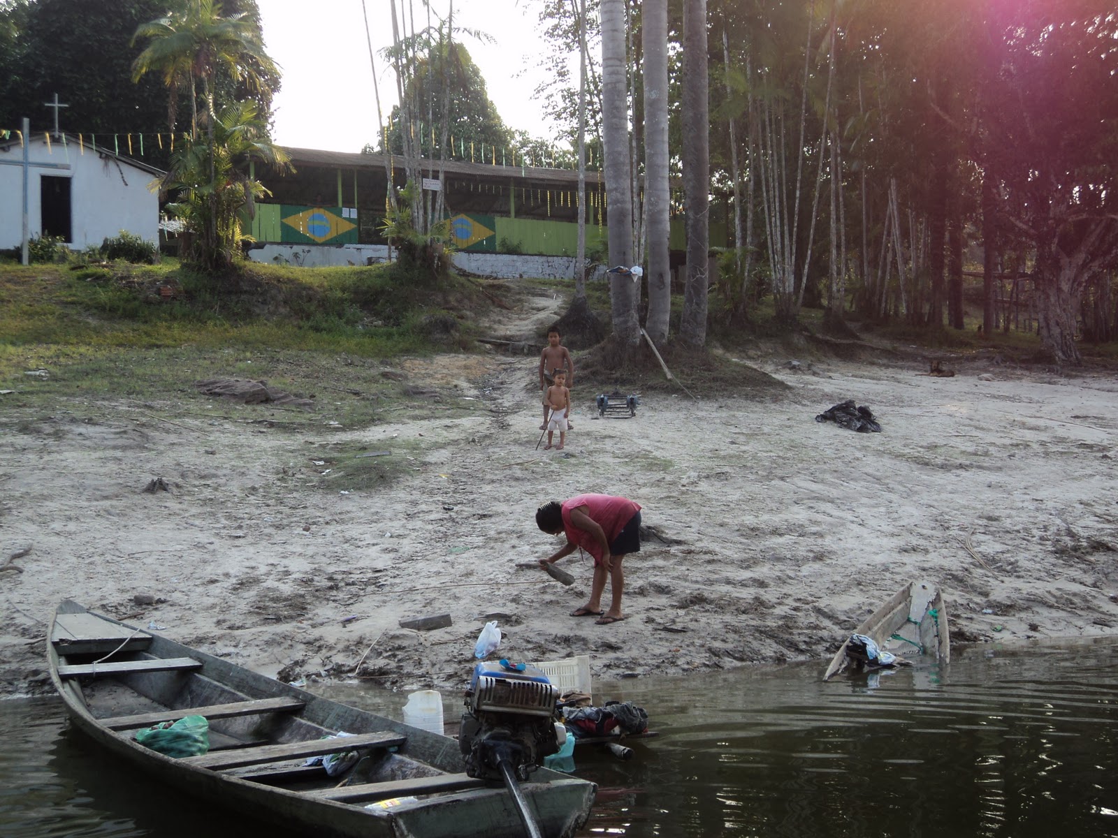 PROJETO POVOS RIBEIRINHOS: comunidade são pedro , rio tarumãnzinho ...