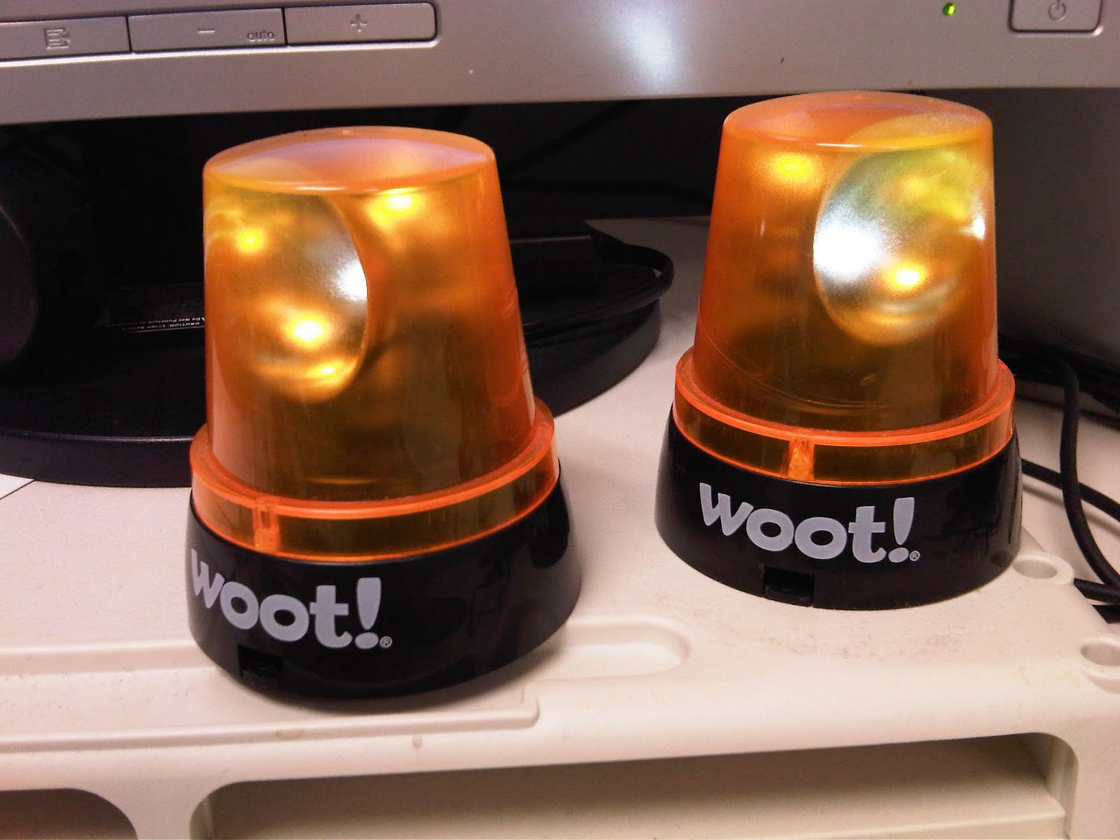 Controlling Woot-off Lights using the Parallel Port