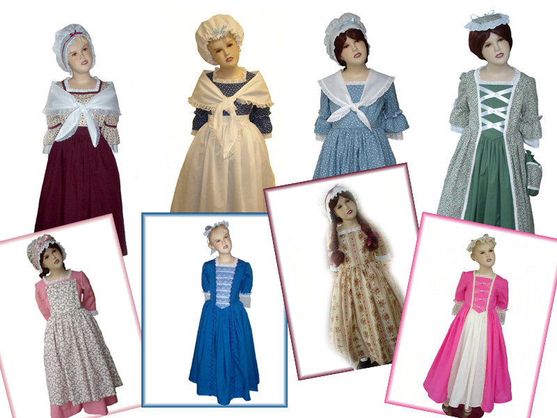 Magical Attic: Colonial Style Gowns at Magical Attic