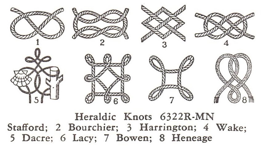 alice wemple: heraldic tying of knots