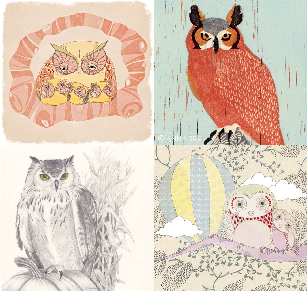 scientific culture: make your own: owl lover calendar