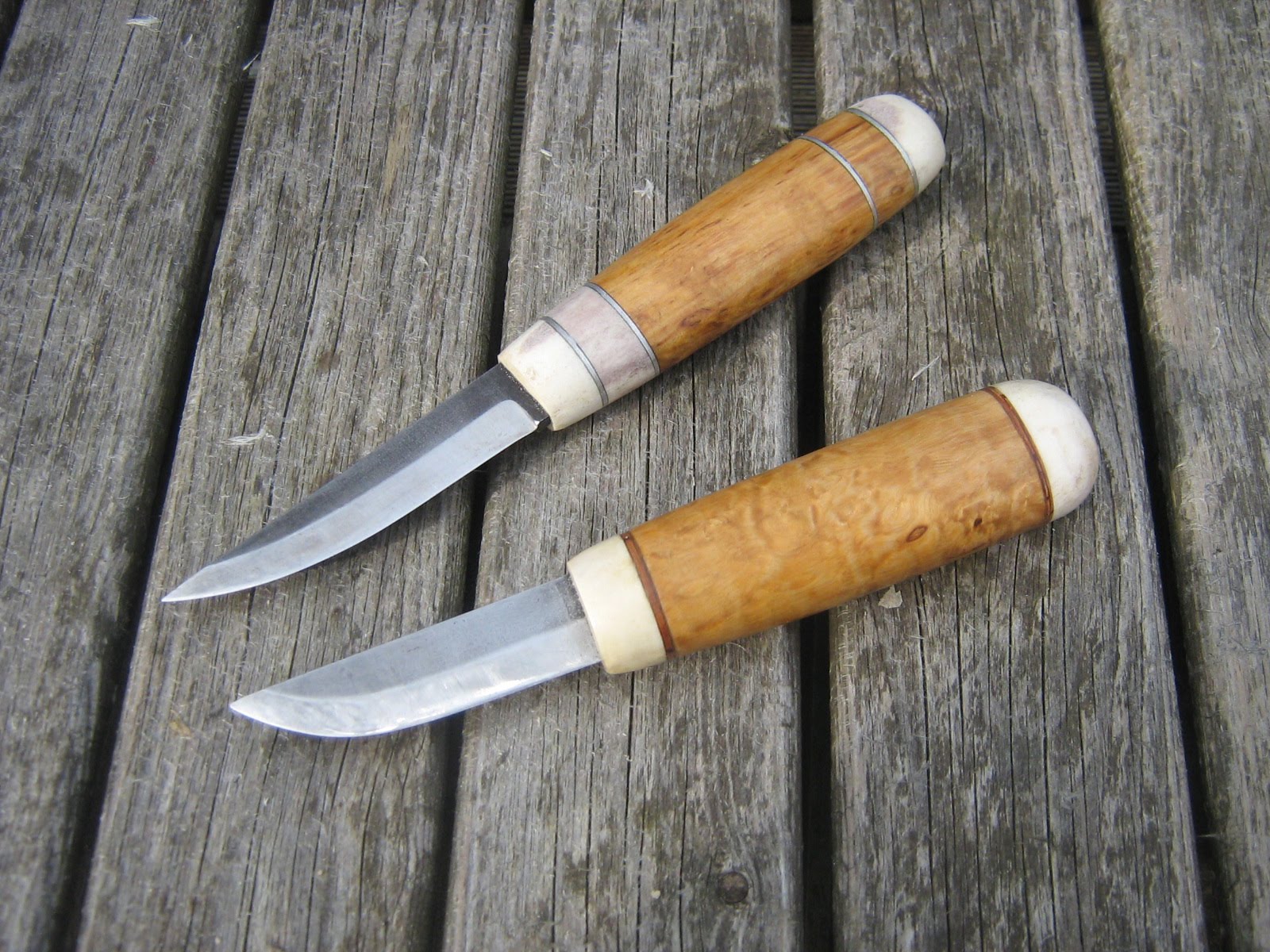 Homemade wood knife ~ big idea
