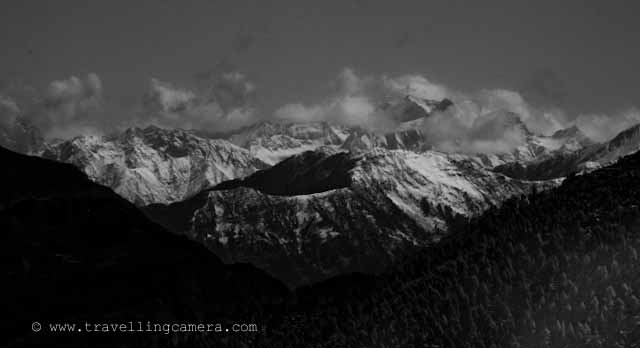 View of Peer Panjal Mountain Range from Dalhousie @ Himachal Pradesh, INDIA