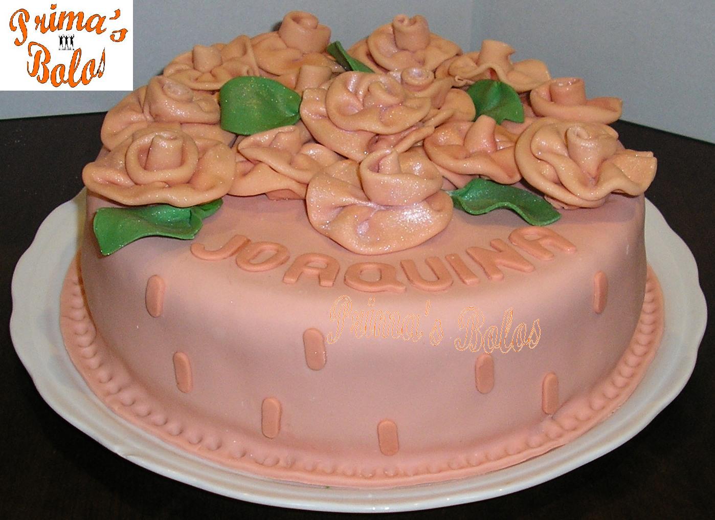 Prima's Bolos: Bolos rosas