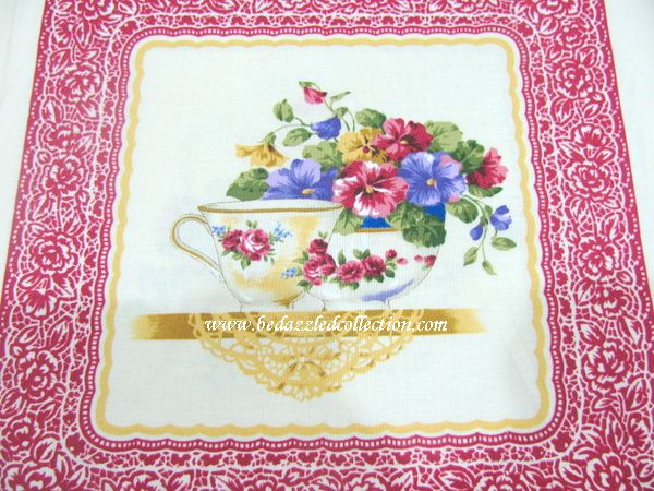 Be Dazzled Collection: Tea-themed Fabrics