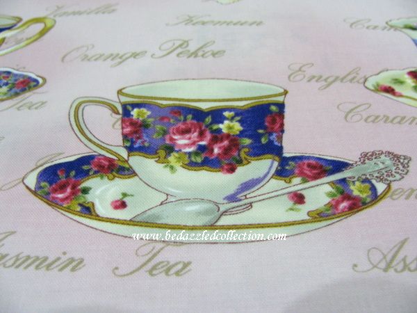 Be Dazzled Collection: Tea-themed Fabrics