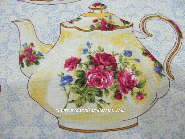 Be Dazzled Collection: Tea-themed Fabrics