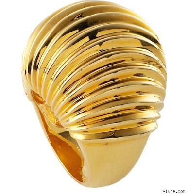 COCAMIA: Alexis Bittar Ribbed Bubble Ring
