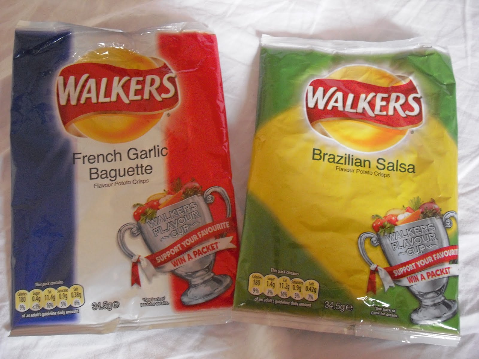 My Life after Le Cordon Bleu: Europe Post #1: Walkers Crisps Flavour Cup