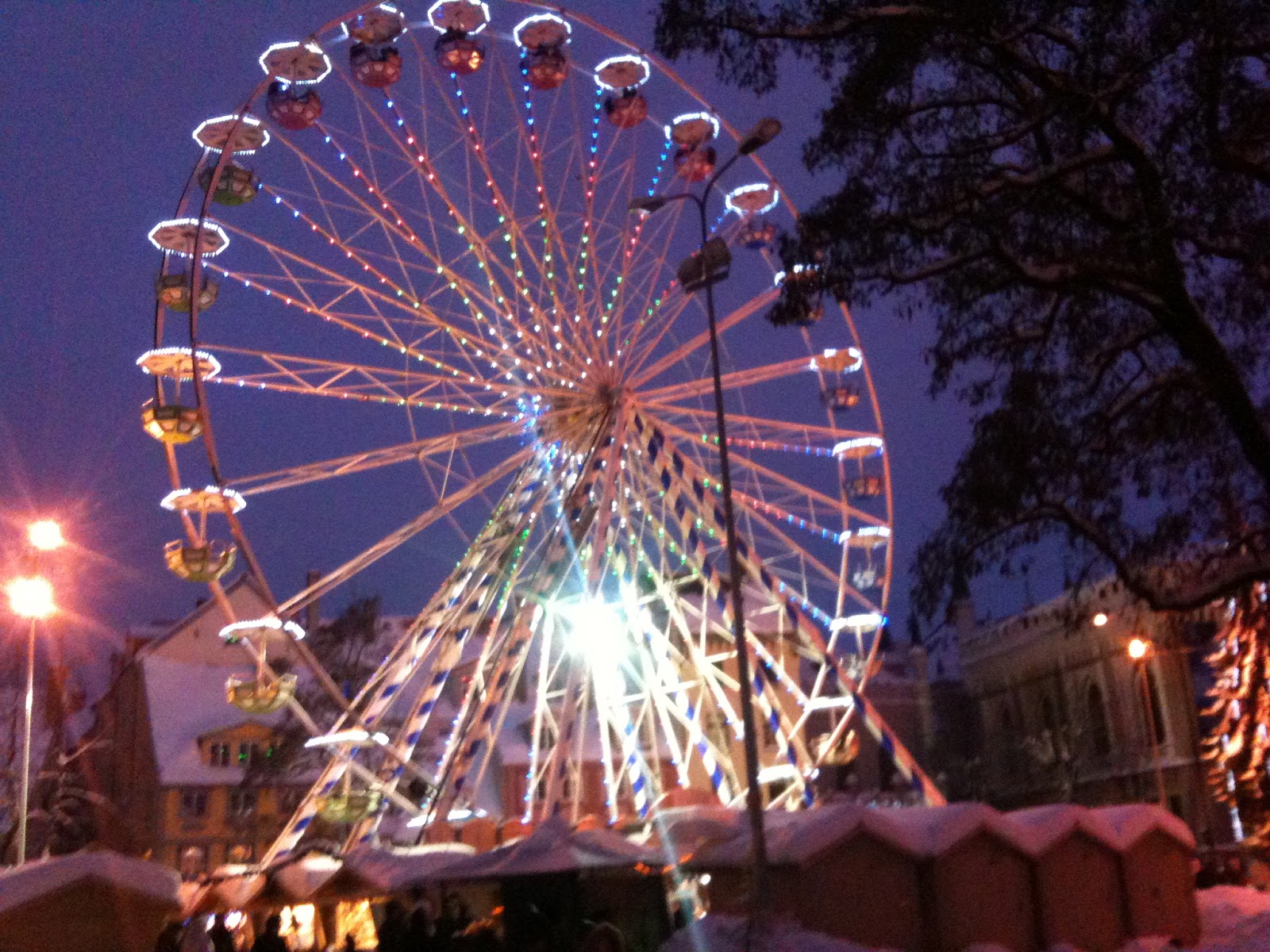 Lettlandsbloggen: Bilder från Riga (7) - Pariserhjul i Gamla Stan