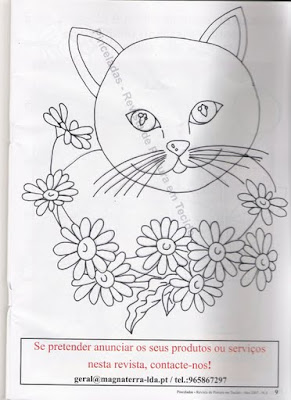 ARTES DA LIVIA: Riscos de Gatos 5